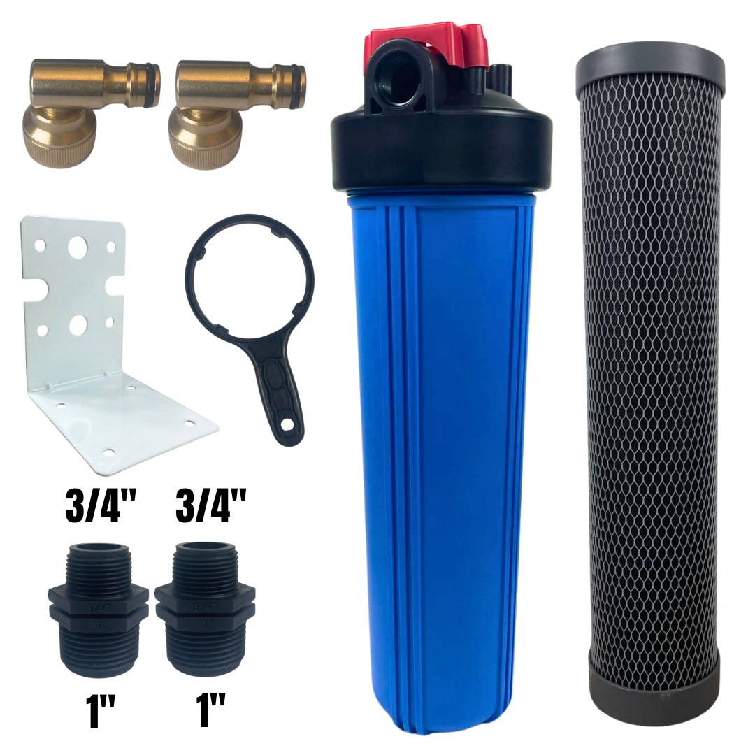 20" Jumbo Big Blue Water Filter Housing Kit – Aqua Filtration